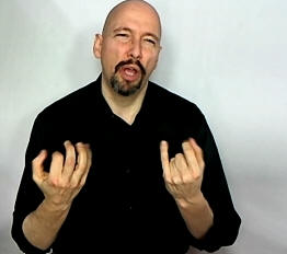 "ablaze" ASL American Sign Language
