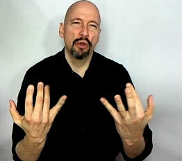 "ablaze" ASL American Sign Language
