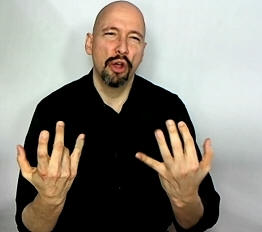 "ablaze" ASL American Sign Language